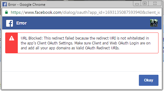 Solved-URL blocked: The redirect failed because the redirect URI is not ... Solved-URL blocked: The redirect failed because the redirect URI is not ...
